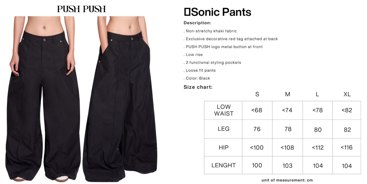 SONIC PANTS – Push Push - Viet Nam